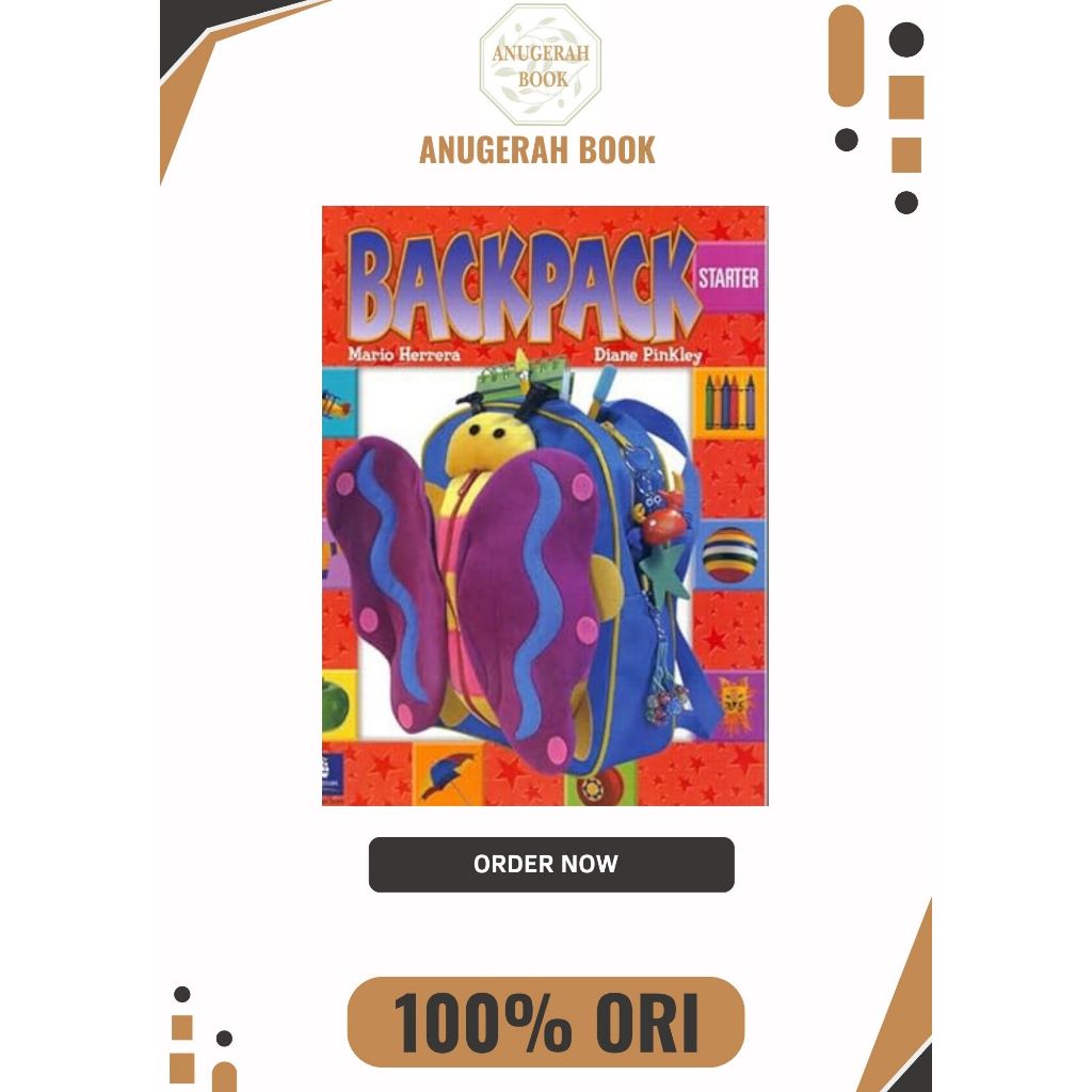 Jual Backpack Starter Studentbook (American) | BUKU PELAJARAN BAHASA INGGRIS SD | Shopee Indonesia