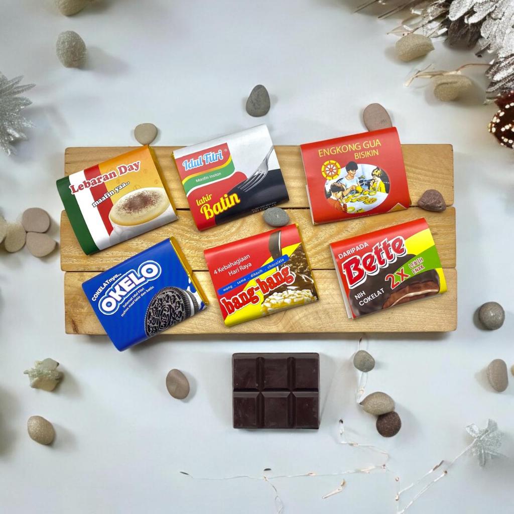 Jual CHO-CWEET COKLET ISIAN HAMPERS IDUL FITRI COKLAT BAR TEMA LEBARAN ...