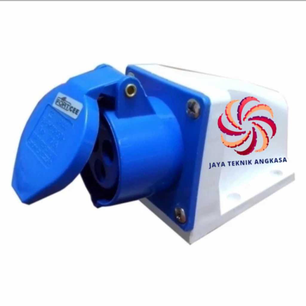 Jual INDUSTRIAL SOCKET CEE 113 3POLE 16A FORT | Shopee Indonesia