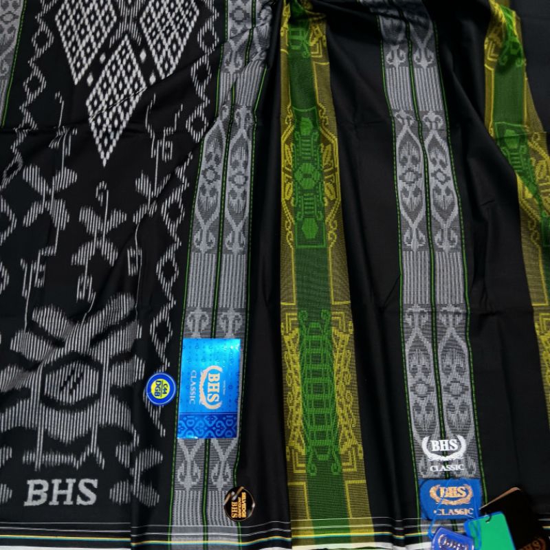 Jual SARUNG BHS CLASSIC GOLD C44 DGB 3 HITAM DOBBY JACQUARD SELVEDGE ...