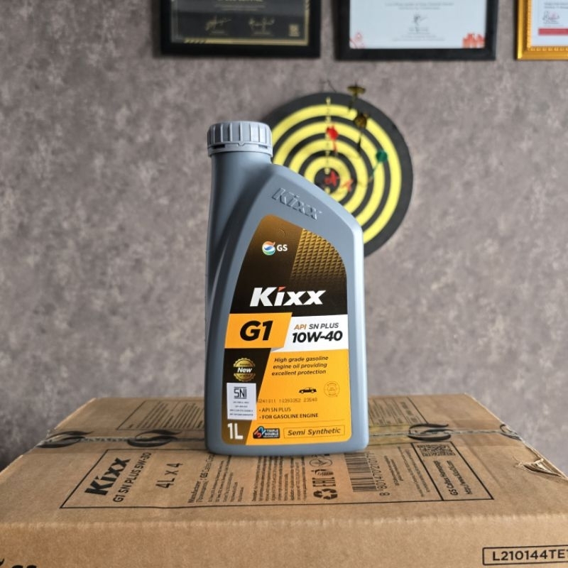 Jual KIXX G1 10W40 API SN PLUS 1 LITER | Shopee Indonesia
