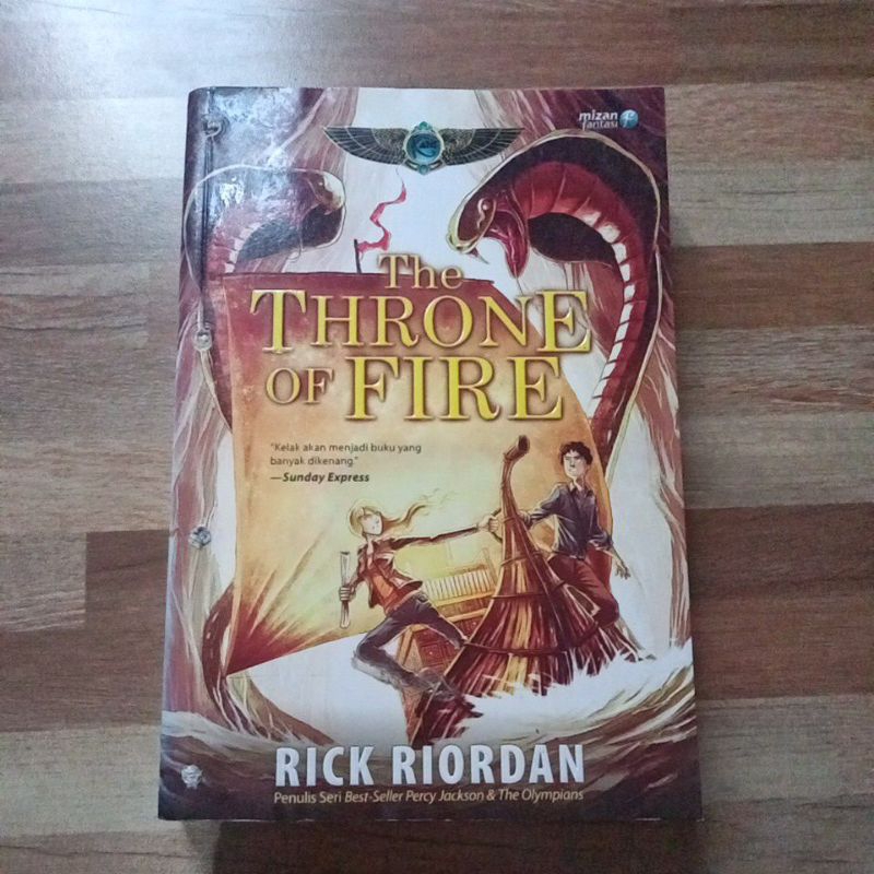 Jual THE THRONE OF FIRE RICK RIORDAN | Shopee Indonesia