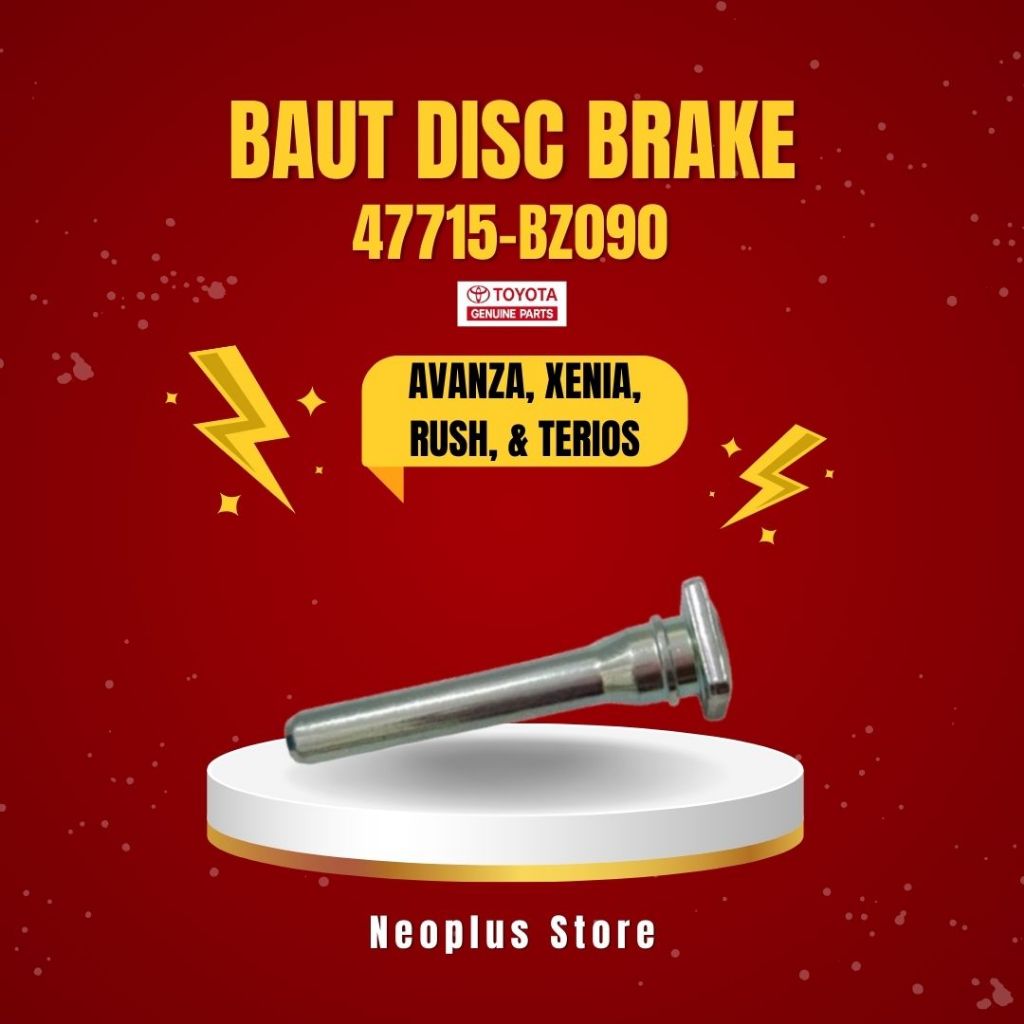 Jual BAUT DISC BRAKE TOYOTA AVANZA XENIA RUSH TERIOS 47715-BZ090 ...