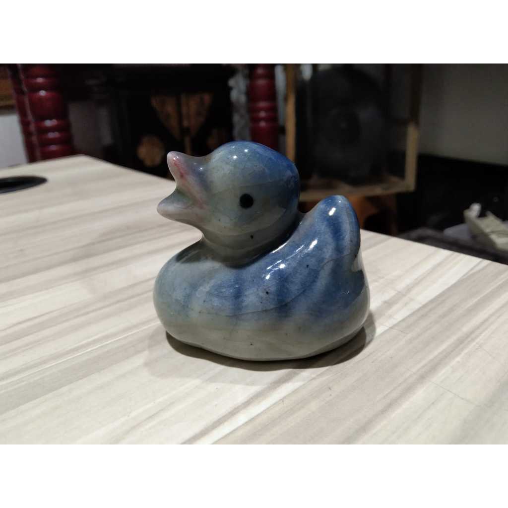 Jual Patung Bebek Biru Kecil Keramik Kuno Jadul Antik | Shopee Indonesia