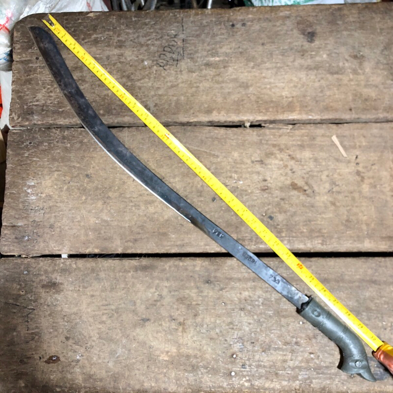 Jual PARANG PANJANG TEBAS RUMPUT PANJANG 70CM BESI PER SUDAH SEPUH ...