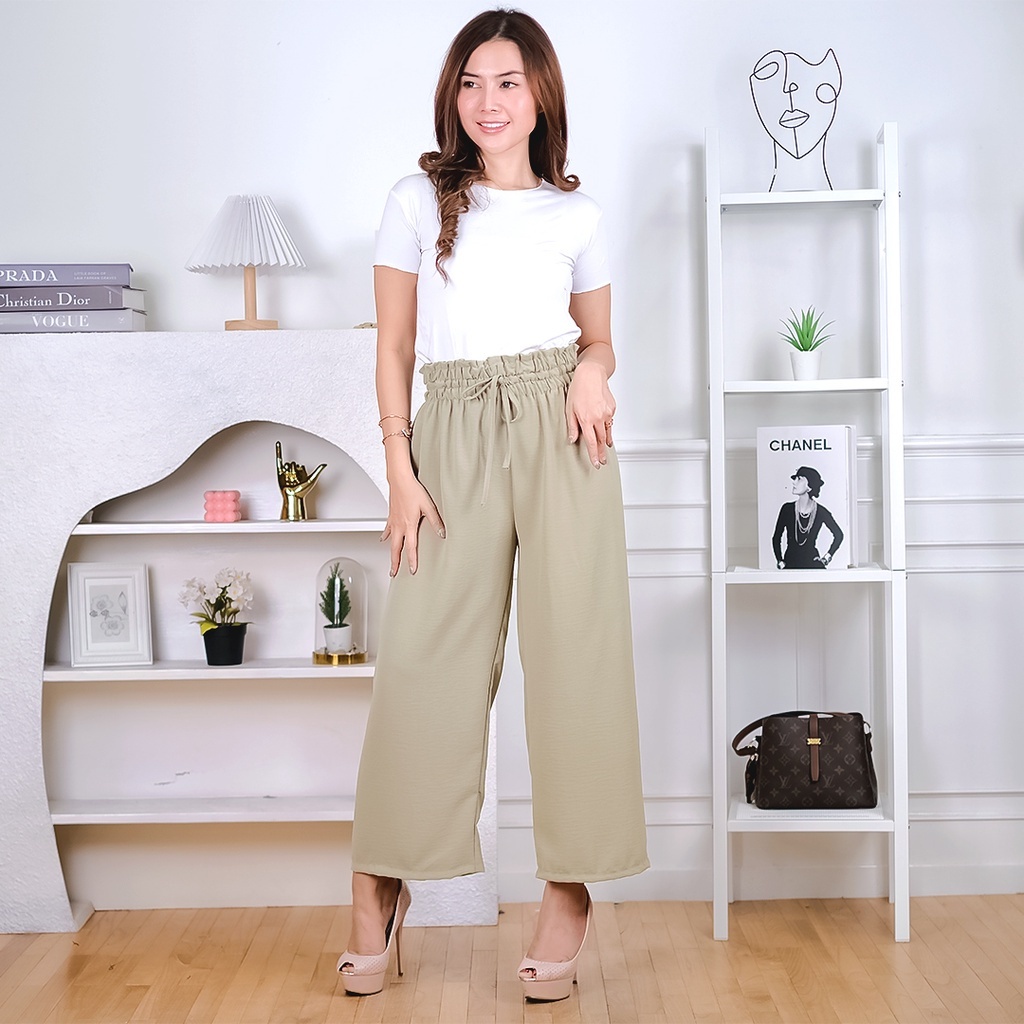 Jual AFI - EC - Kulot Crinle Ruby Pant | Shopee Indonesia