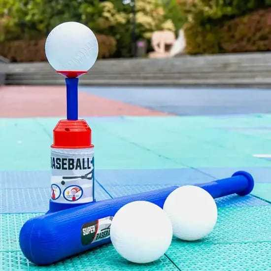 Jual MAINAN SET KETANGKASAN ANAK ALAT PEMUKUL BOLA BASEBALL PINGPONG ...