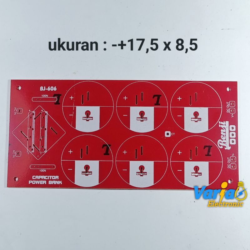 Jual PCB ELCO POWER BANK 6 ELCO BENJI PCB MERAH | Shopee Indonesia