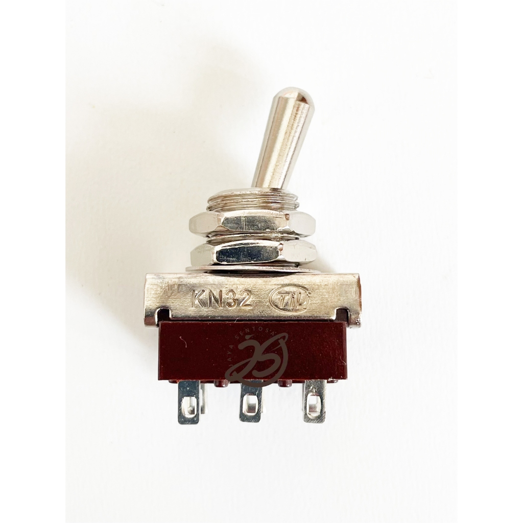 Jual TOGGLE SWITCH KN32 6 PIN ON OFF 5A 250VAC SAKLAR TOGGLE KN-32 ...