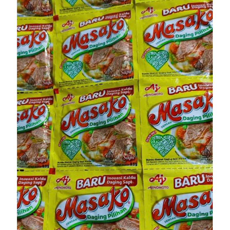 Jual MASAKO AYAM DAN SAPI 6 renceng 72 Sachet | Shopee Indonesia