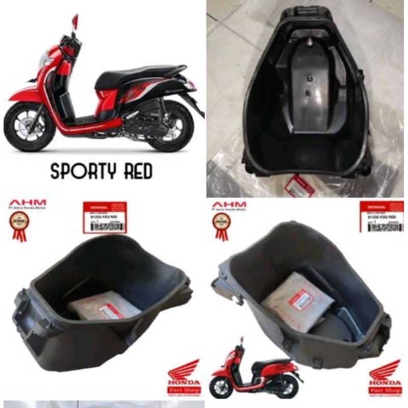 Jual BOX BAGASI SCOPY FI ESP 2017-2019 ORIGINAL | Shopee Indonesia
