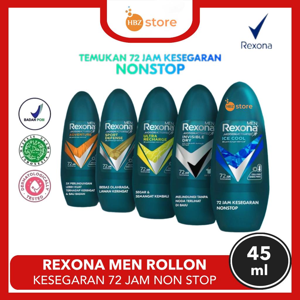 Jual Rexona Men All Varian Roll On Deaodorant 45 ML - Rexona Pria | Shopee Indonesia