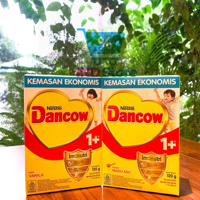 Jual Dancow 1+ Madu / Vanila 120 gram Kemasan Baru | Shopee Indonesia