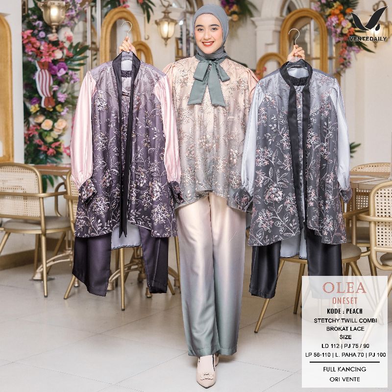 Jual FAHIMA COLLECTIONS || OLEA ONE SET | Shopee Indonesia
