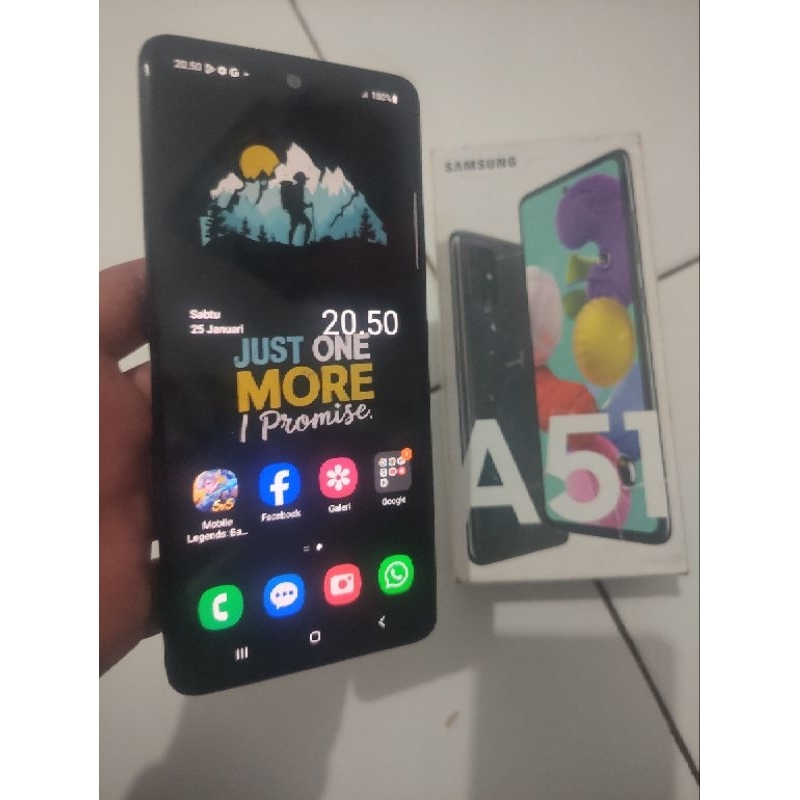 Jual Samsung A51 8/128GB hp second normal | Shopee Indonesia