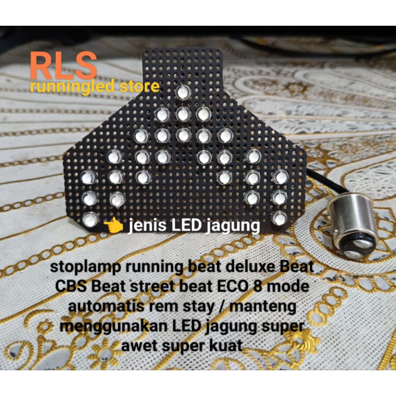 Jual stoplamp running beat deluxe Beat CBS Beat street beat ECO 2019 ...