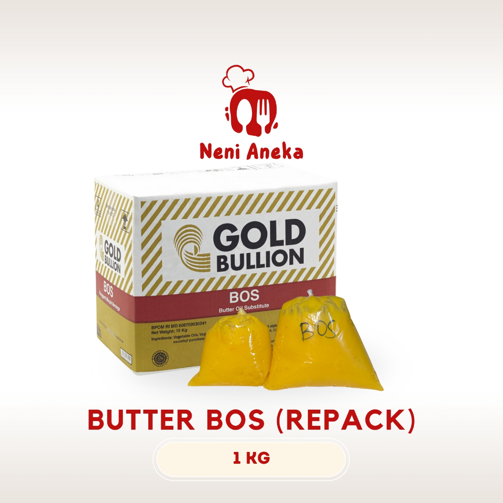 Jual Butter BOS Gold Bullion / RoomButter Repack - 1kg / Butter BOS ...
