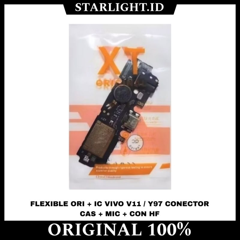 Jual FLEXIBLE FLEKSIBEL BOARD KONEKTOR CONNECTOR CHARGER PAPAN CAS ORI + IC VIVO V11 / Y97 ...