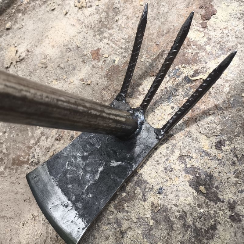 Jual wangkil garpu, cangkul kecil, gathul garpu baja per full sepuh ...