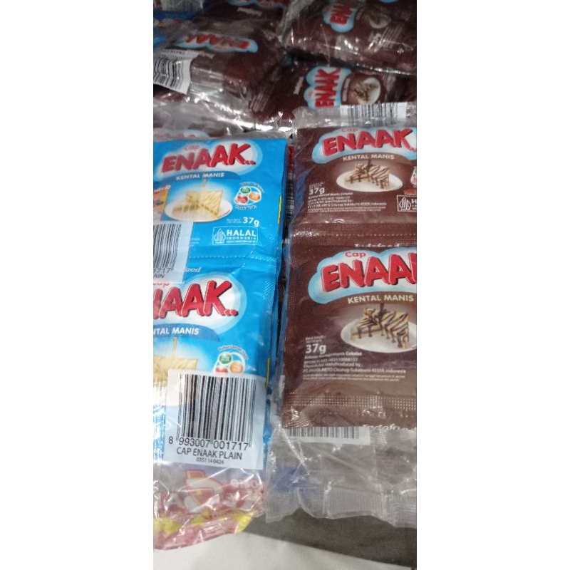 Jual ENAAK Kental Manis (37gr) (1rtg=6saset) | Shopee Indonesia