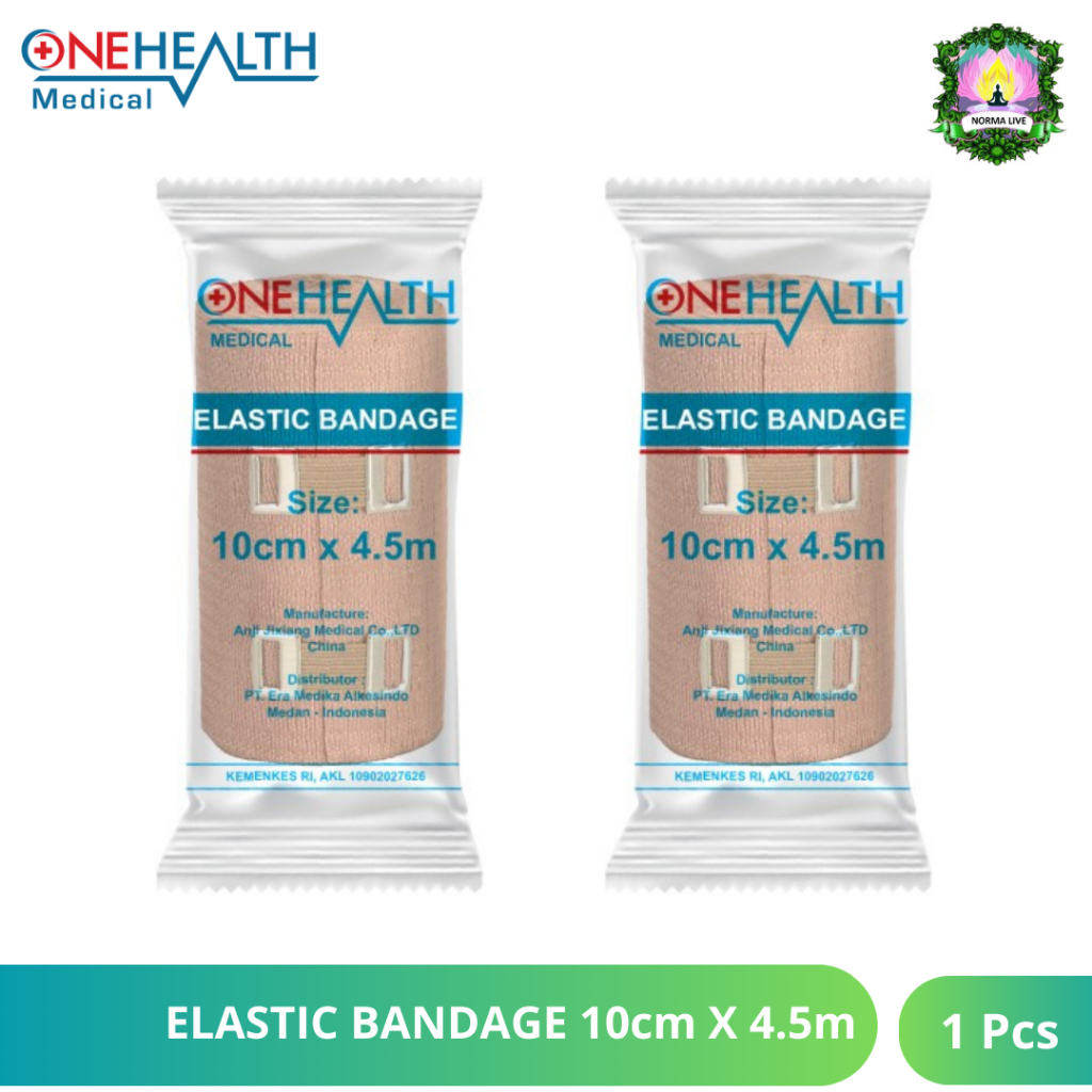 Jual Onehealth Perban Elastis 10cm X 4.5m Verban Patah Tulang Elastic ...