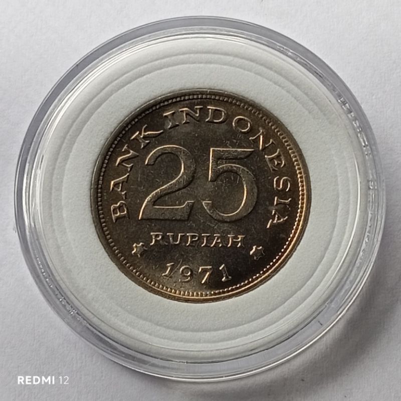 Jual 25 rupiah koin kuno tahun 1971 GRES asli | Shopee Indonesia