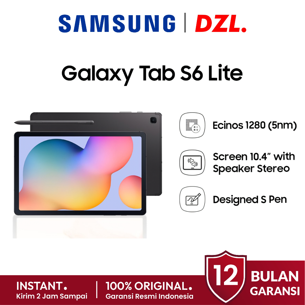 Jual DZL - Tablet SAMSUNG Galaxy Tab S6 Lite 2024 4/128 GB Wifi ...
