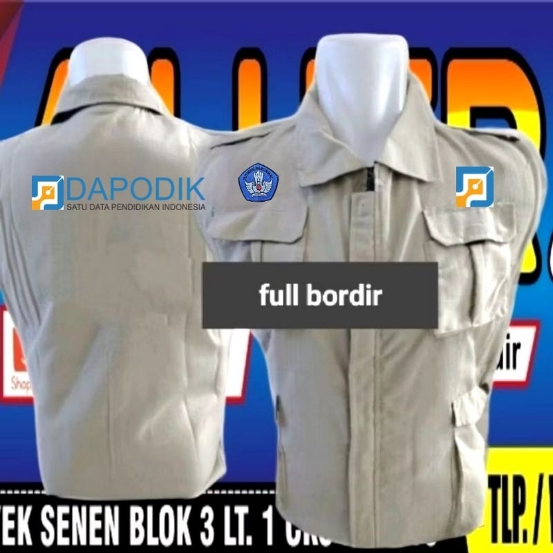 Jual Rompi dapodik rompi kerja dapodik rompi kerah dapodik rompi kerja ...