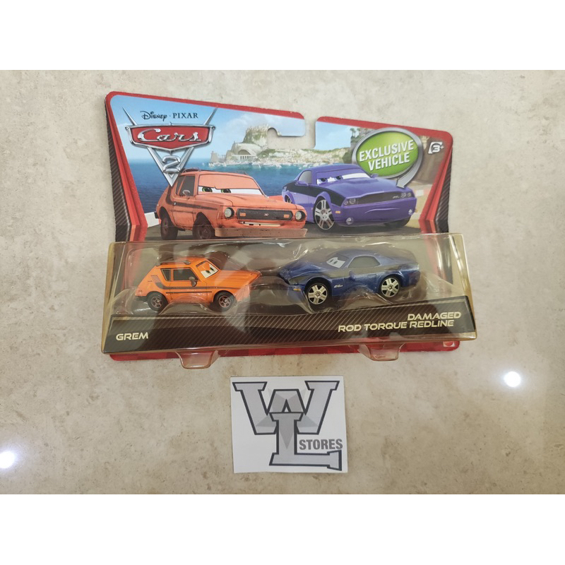Jual Disney Cars 2 Grem & Damaged Rod Torque Redline Disney Cars 2 Grem ...