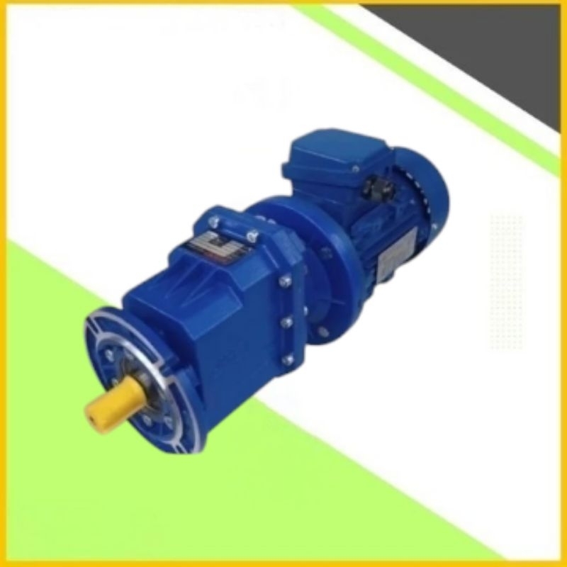 Jual Helical Gear Box CHCZ03 Rasio 40 +Motor 3kw 4hp 4Pole 3Phase ...