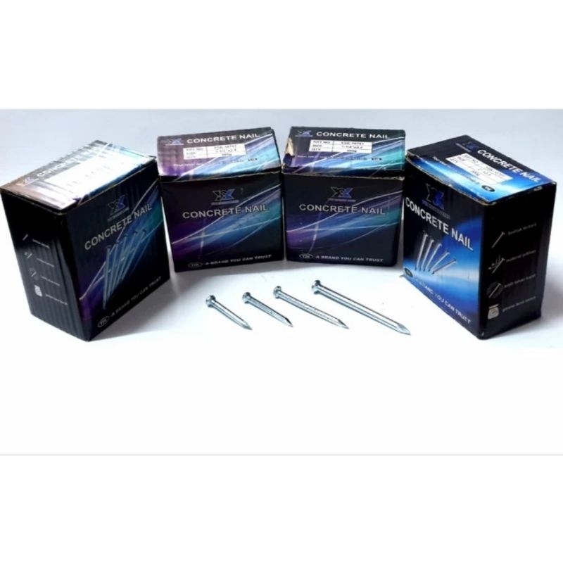 Jual Paku Beton 1,5" 40mm Nail Paku Tembok Dinding 1,5 Inch 40 mm ...