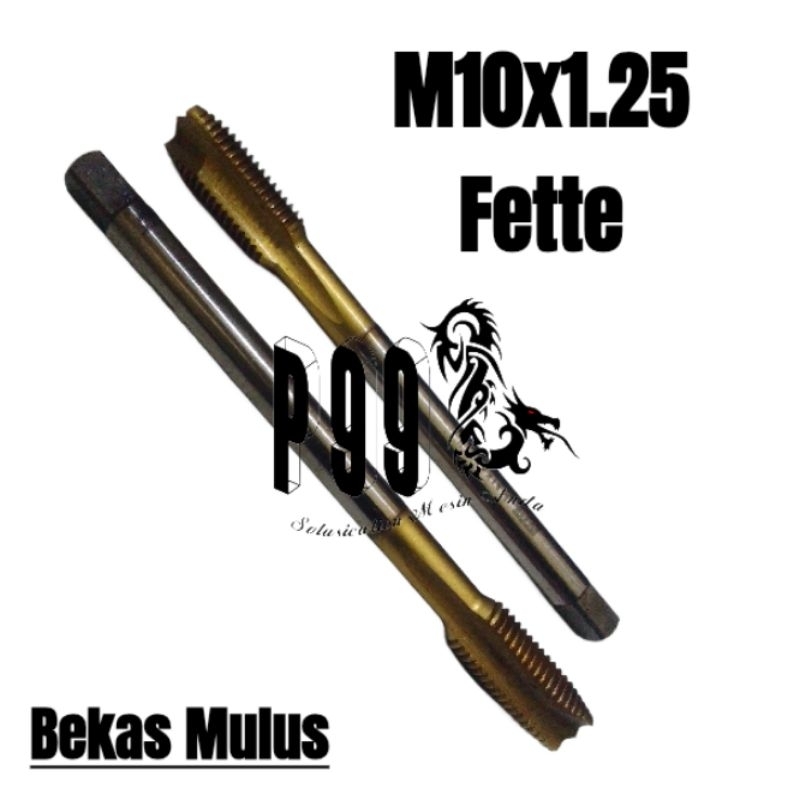 Jual Fette Tap M10x1.25 Long Tap M10x1.25 Bekas | Shopee Indonesia