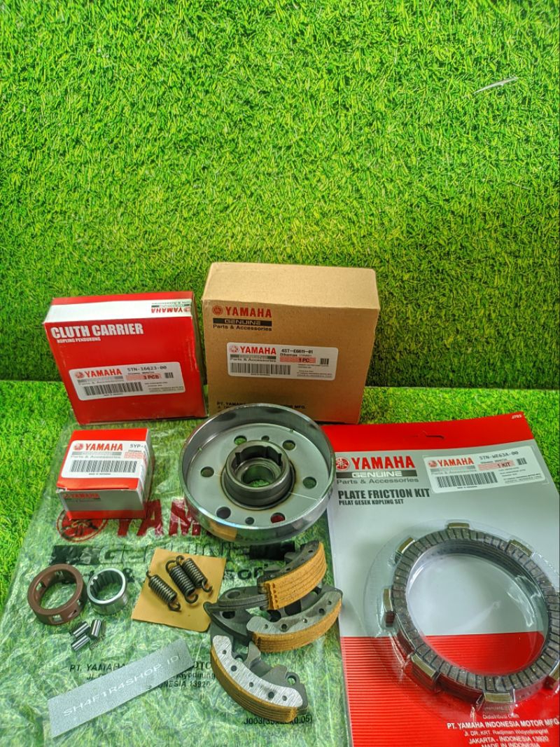 Jual paket mangkok kopling 18T Jupiter z Burhan/Vega R new(4barang) 5TP/4ST | Shopee Indonesia