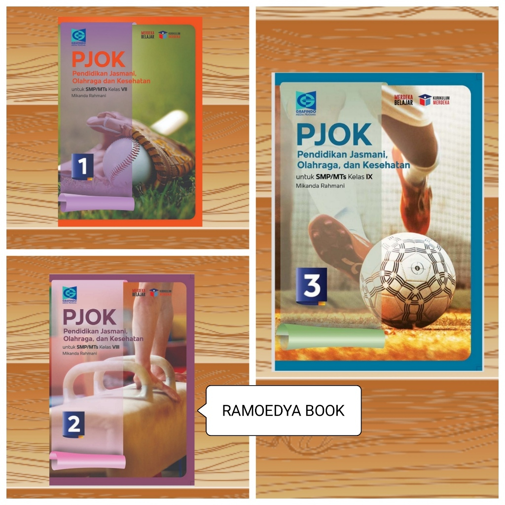 Jual Buku PJOK SMP/MTs kelas 7,8,9 Kurikulum Merdeka Grafindo | Shopee Indonesia