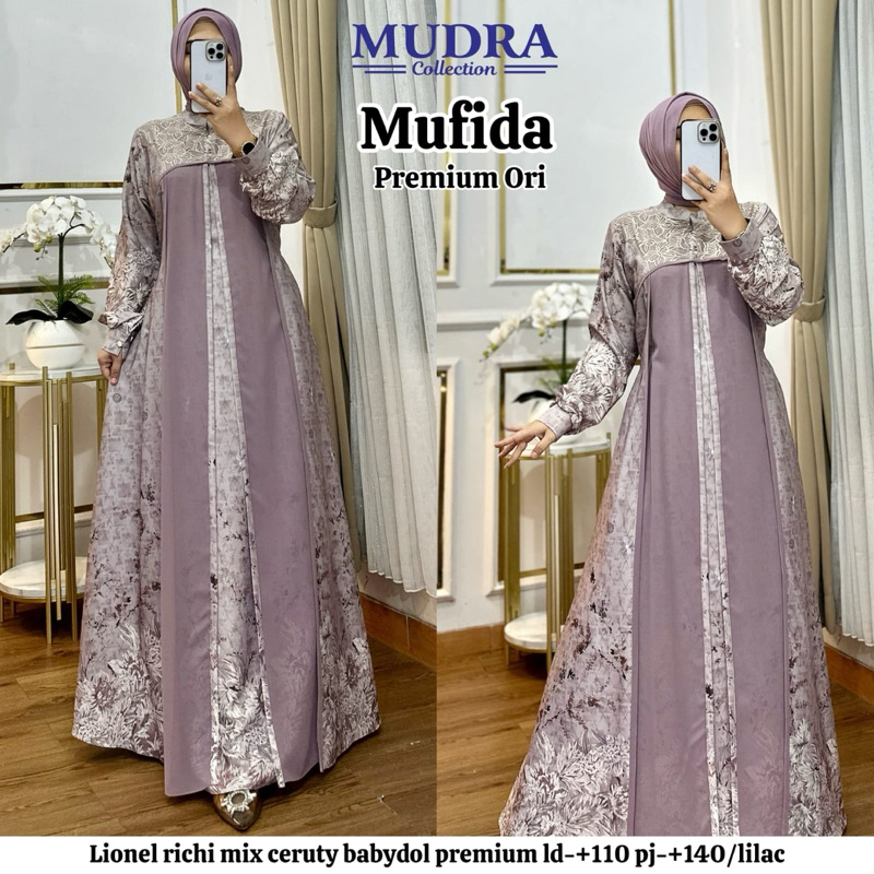 Jual Mufida dress by Mudra | Shopee Indonesia