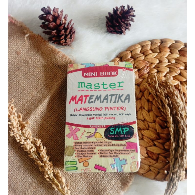 Jual Minibook Master Matematika SMP ORIGINAL | Shopee Indonesia