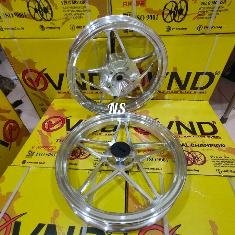 Jual VELG VND VSPEED V2 RING 14 VARIO 110 125 150 160CBS BEAT SCOOPY GENIO VELAK VND V SPEED V2 ...