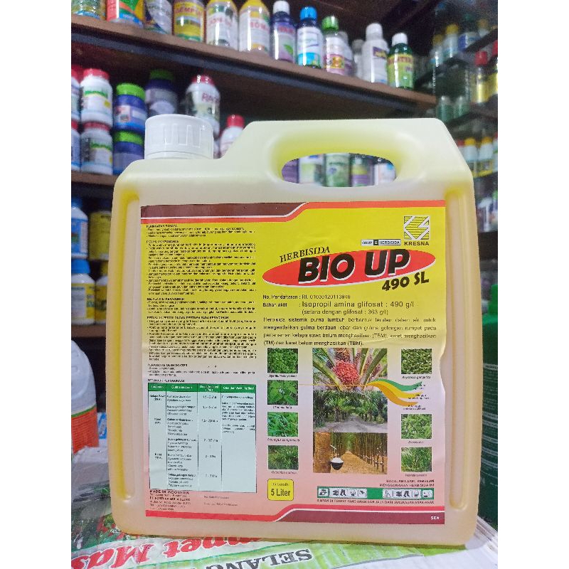 Jual Herbisida Bio Up 490 SL kemasan 5 Ltr | Shopee Indonesia