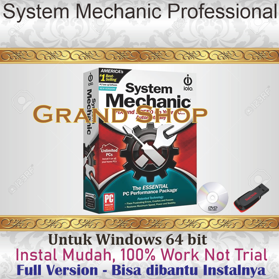 Jual System Mechanic Professional 25.3.0.19 (Full Version, Not Trial ...