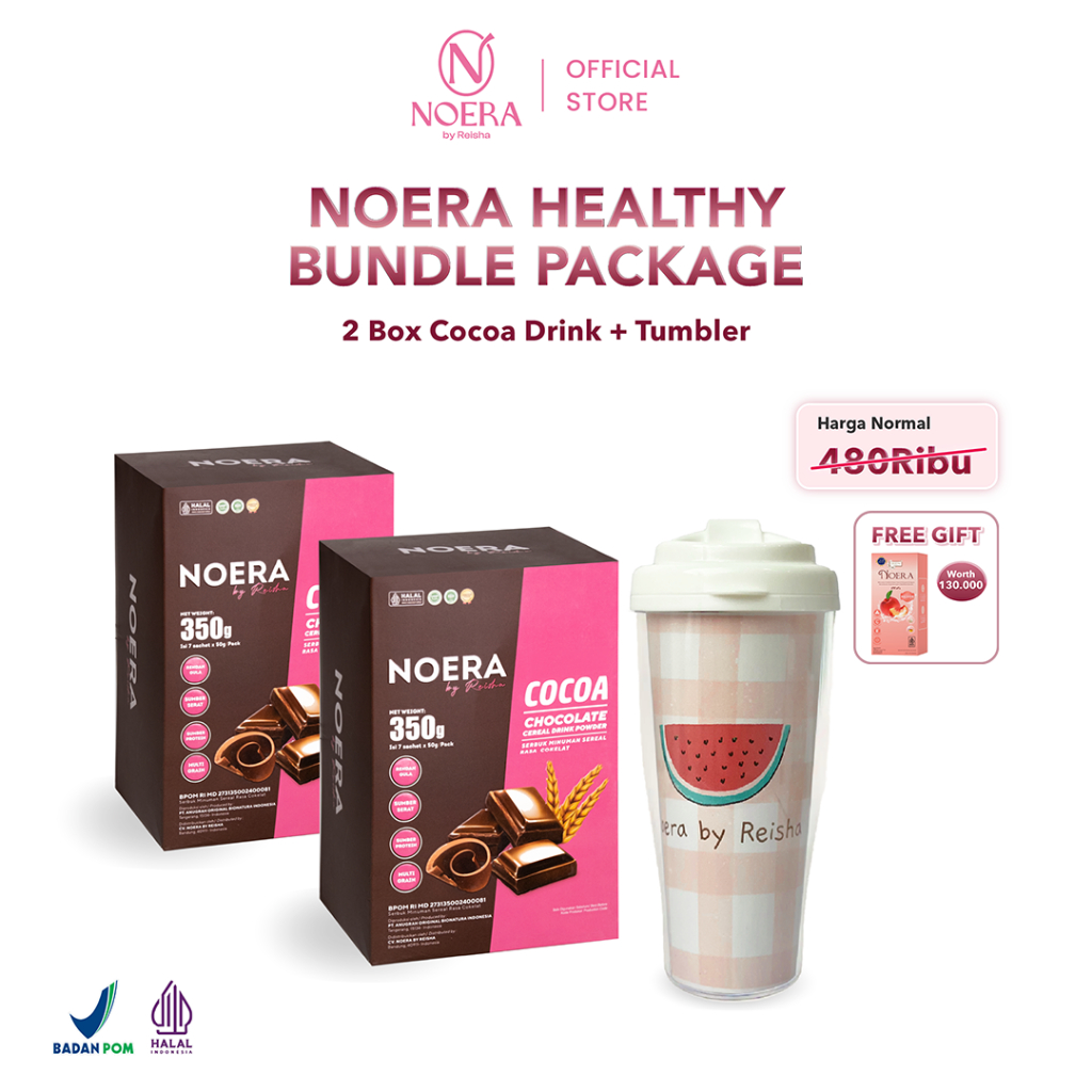 Jual Bundling 2 Box NOERA by Reisha | Serbuk Minuman Sereal Rasa ...