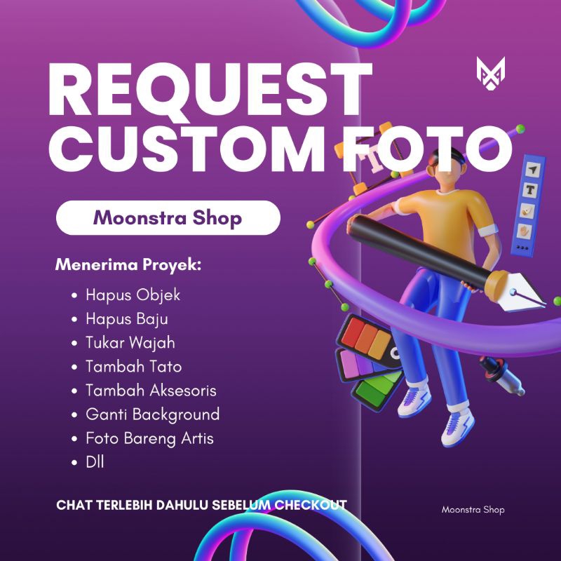 Jual Custom Edit Foto Sesuai Dengan Request Kamu | Shopee Indonesia