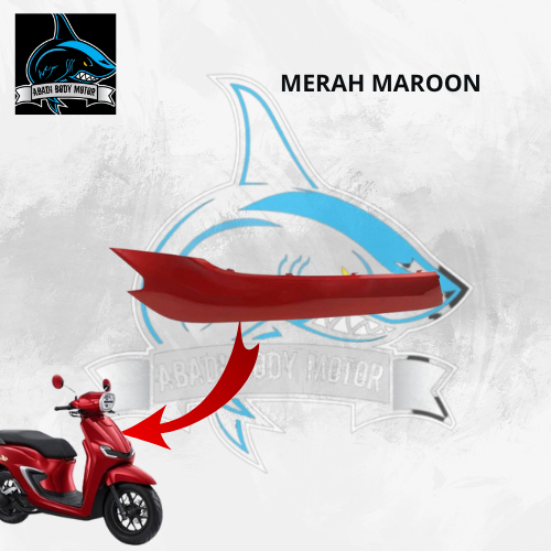 Jual COVER UNDER SIDE // sirip bawah samping R kanan honda stylo 160 ...