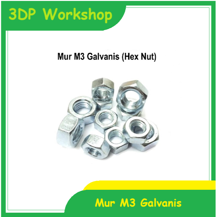 Jual Mur M3 Galvanis | Shopee Indonesia
