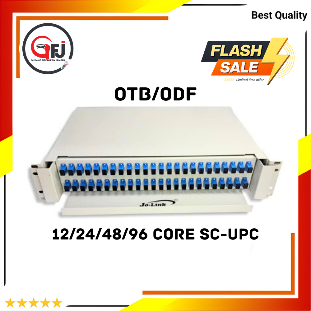 Jual OTB/ODF FO 12/24/48/96 CORE SC-UPC JO-LINK MODEL SLEDING FULLSET ...