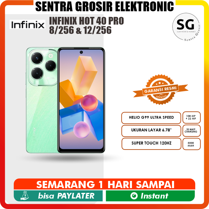 Jual Infinix Note 40 Pro Plus 5G [NON REPACK] 12GB+256GB HP Garansi resmi 1 Tahun | Shopee Indonesia