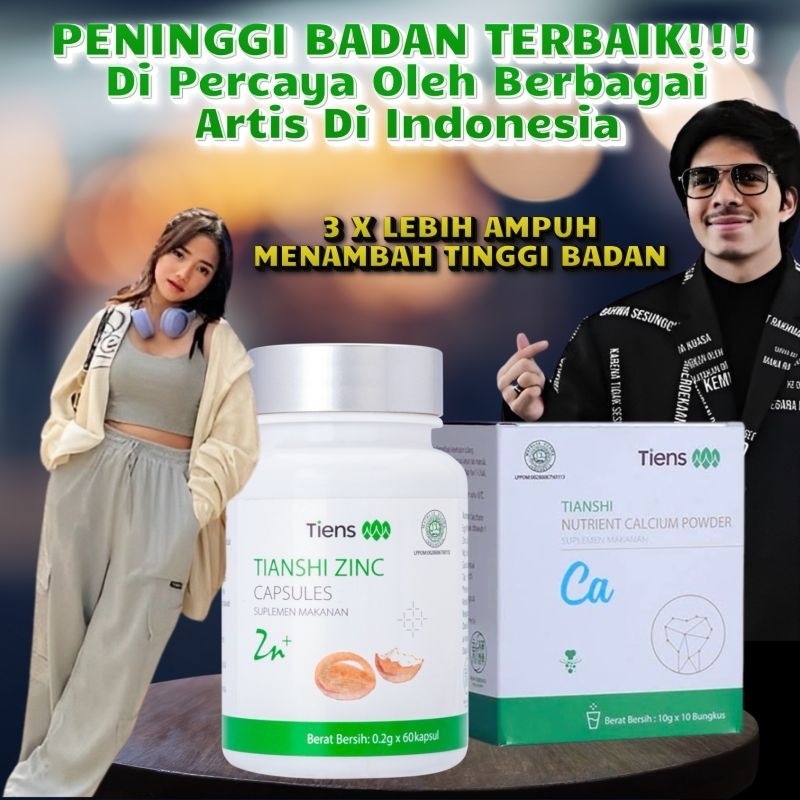 Jual PENINGGI BADAN TERBAIK TIANSHI NUTRIENT CALSIUM POWDER DAN TIANSHI ...