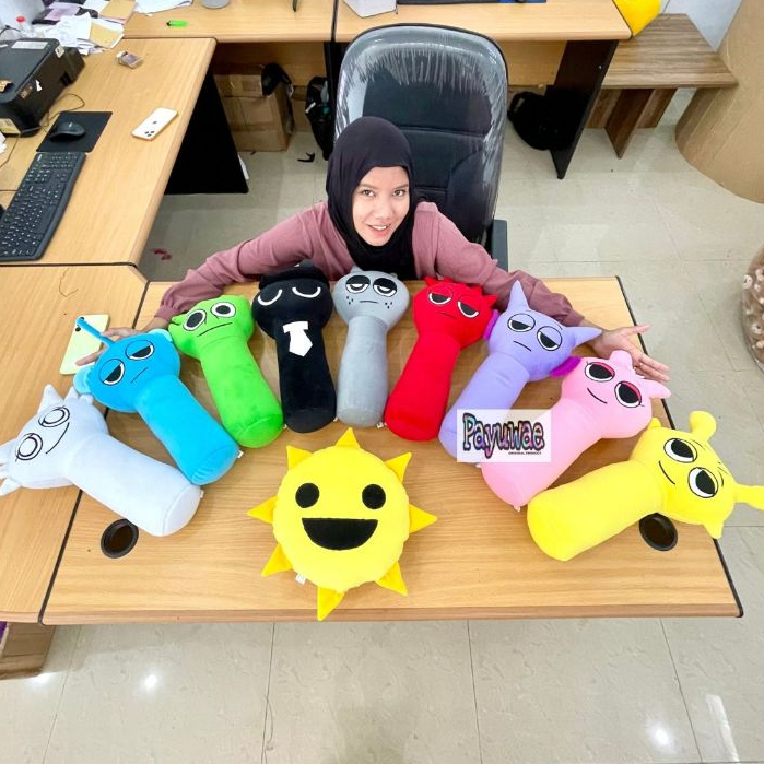 Jual BONEKA SPRUNKI 40CM HOROR GAME INCREDIBOX WENDA PINKI TUNNER SIMON ...