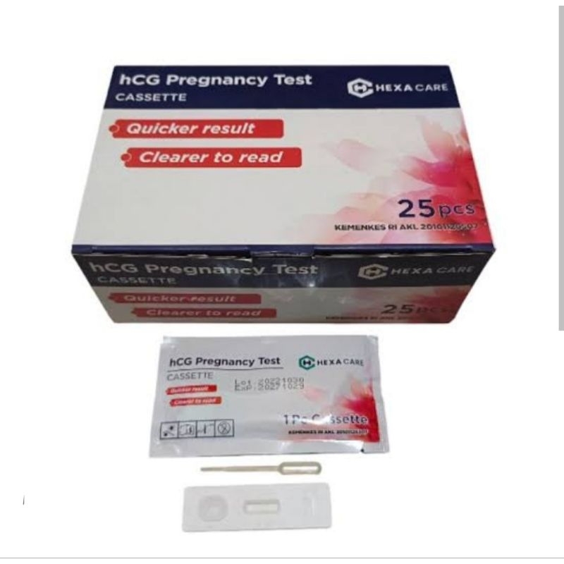 Jual Alat Tes Test cek Kehamilan Hamil Test Pack HCG Pregnancy Test ...