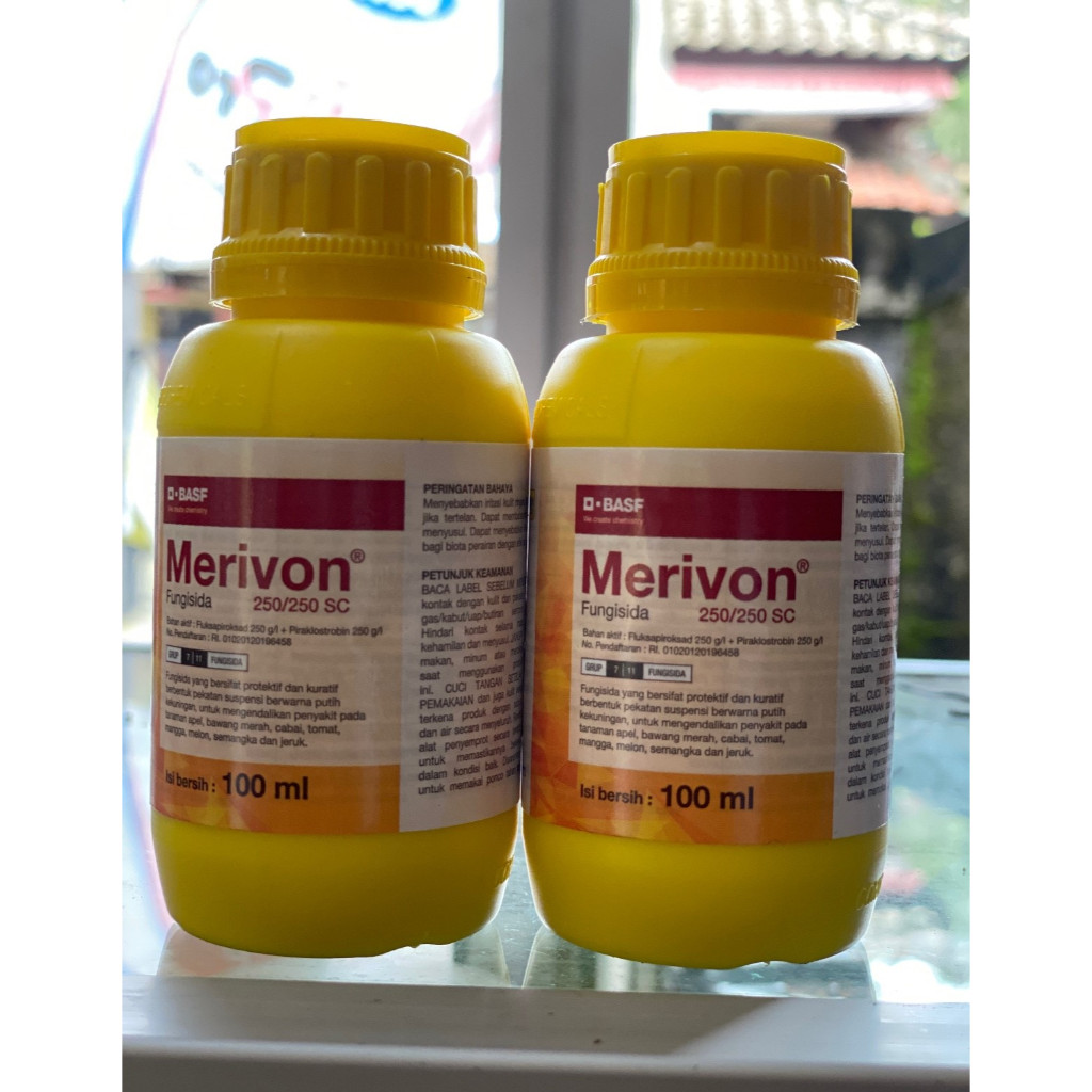 Jual Merivon 250/250SC 100ml Fungisida Sistemik Pencegah dan pembasmi ...