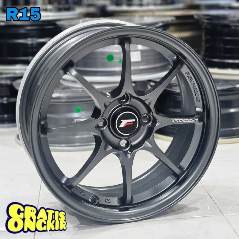 Jual velg racing ring 15 CE28 LEBAR 6,5 ET 42 velg mobil r15 velg brio ...